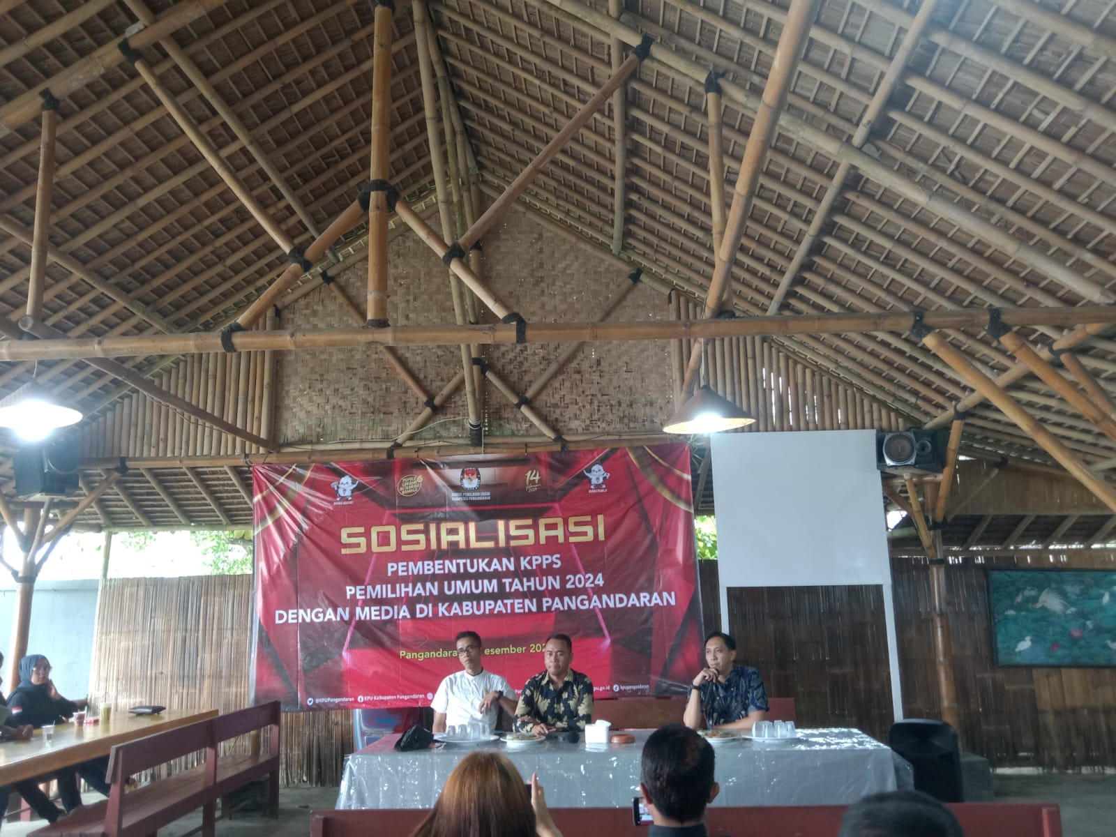 Sosialisasi Pembentukan Kpps Pemilihan Umum Tahun 2024 Dengan Media Di